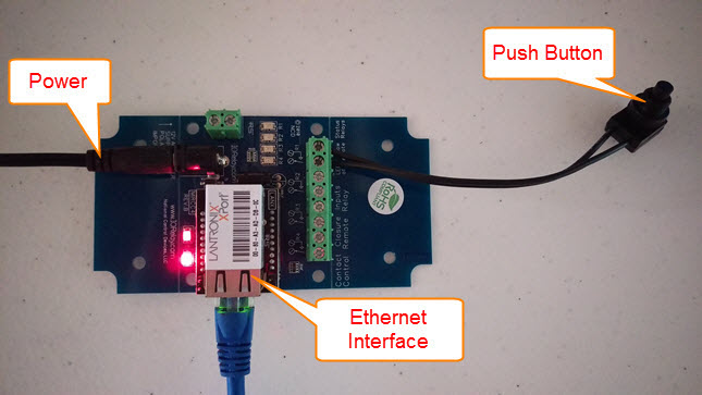 Set up Ethernet Push Notification Board with N-Button - NCD.io