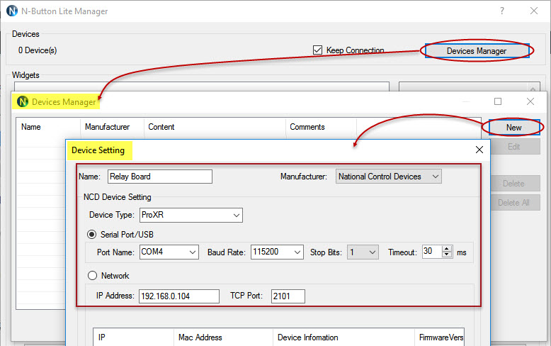 How to Create Relay Status Widget with N-Button - NCD.io